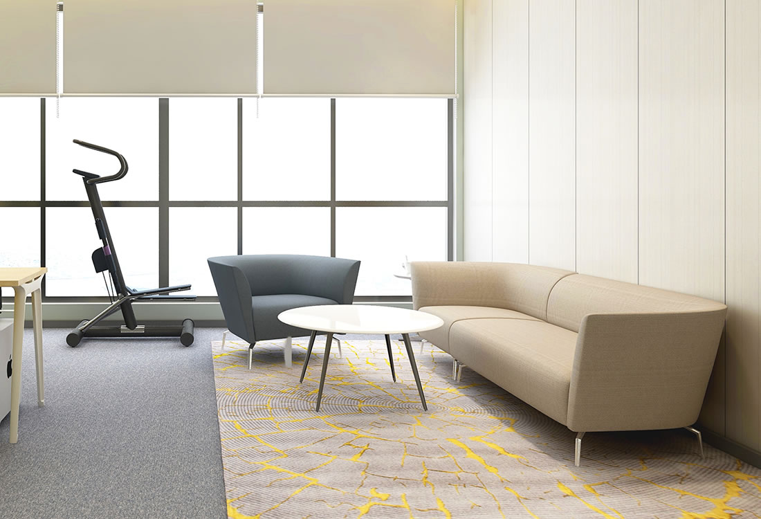 Soft seating-the Anza collection.